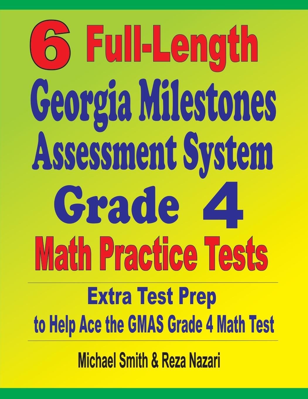 '6 Full-Length Georgia Milestones Assessment System Grade 4 Math ...