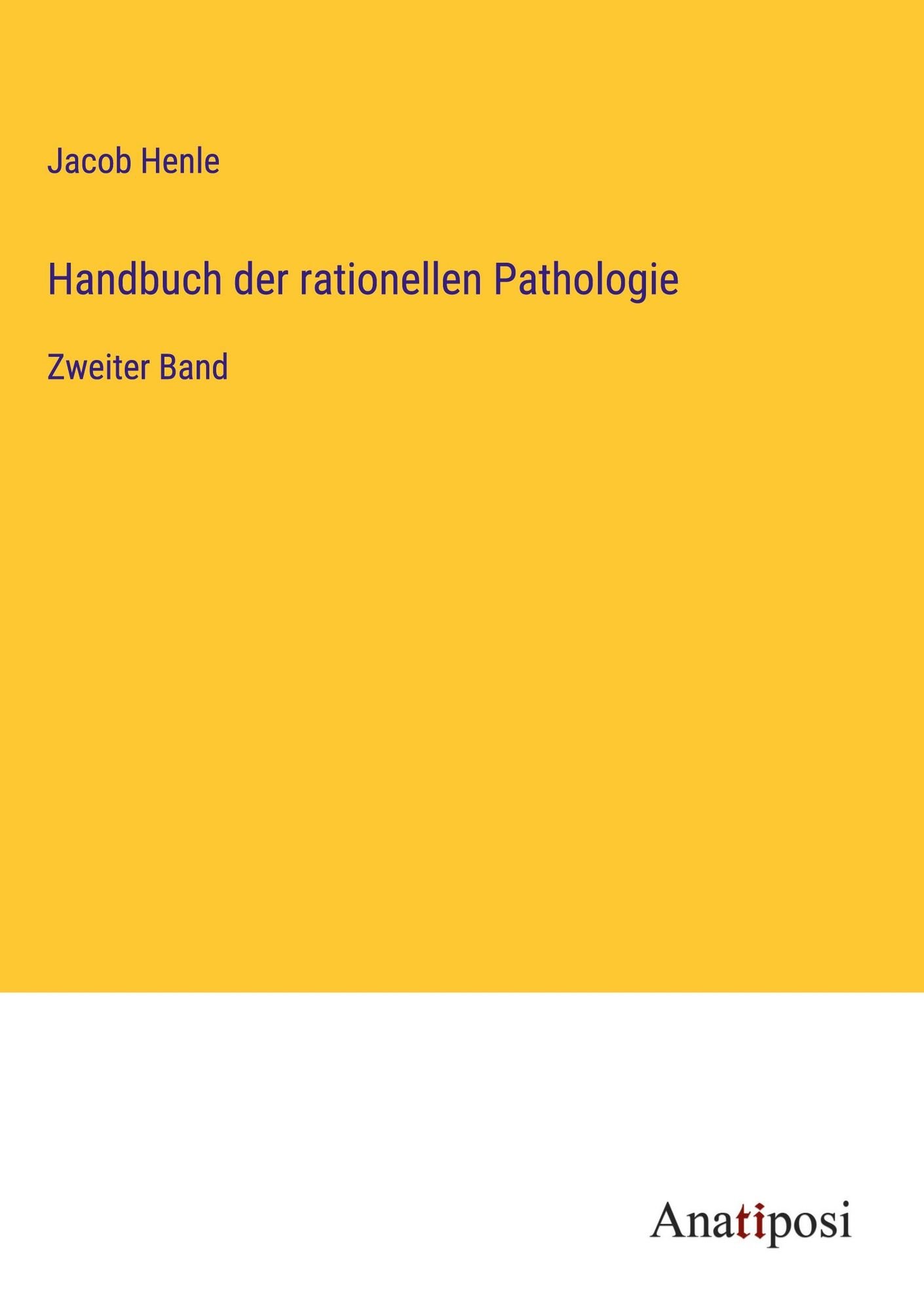 "Handbuch der rationellen Pathologie" online kaufen