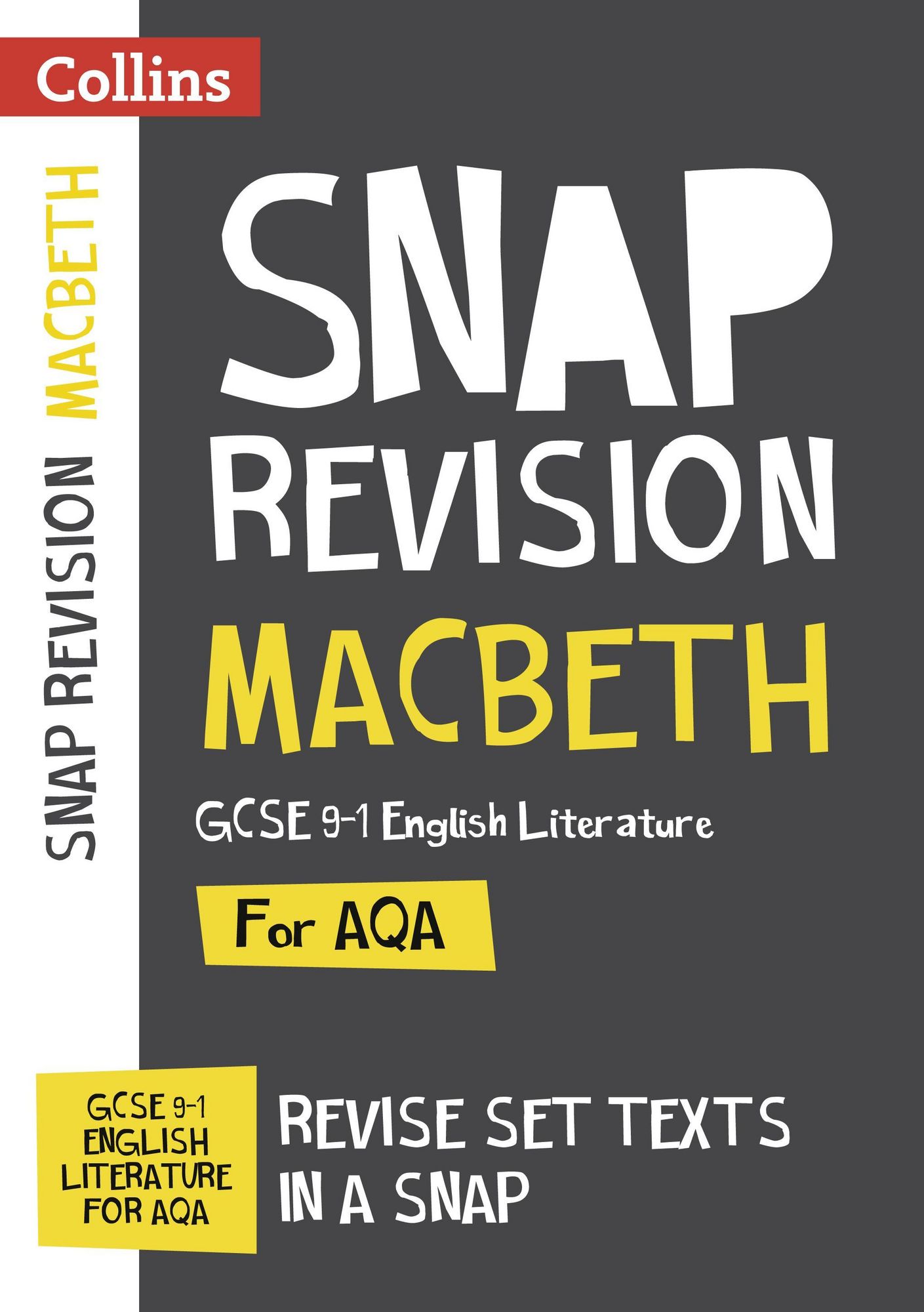 'Collins Snap Revision Text Guides - Macbeth: Aqa GCSE English ...