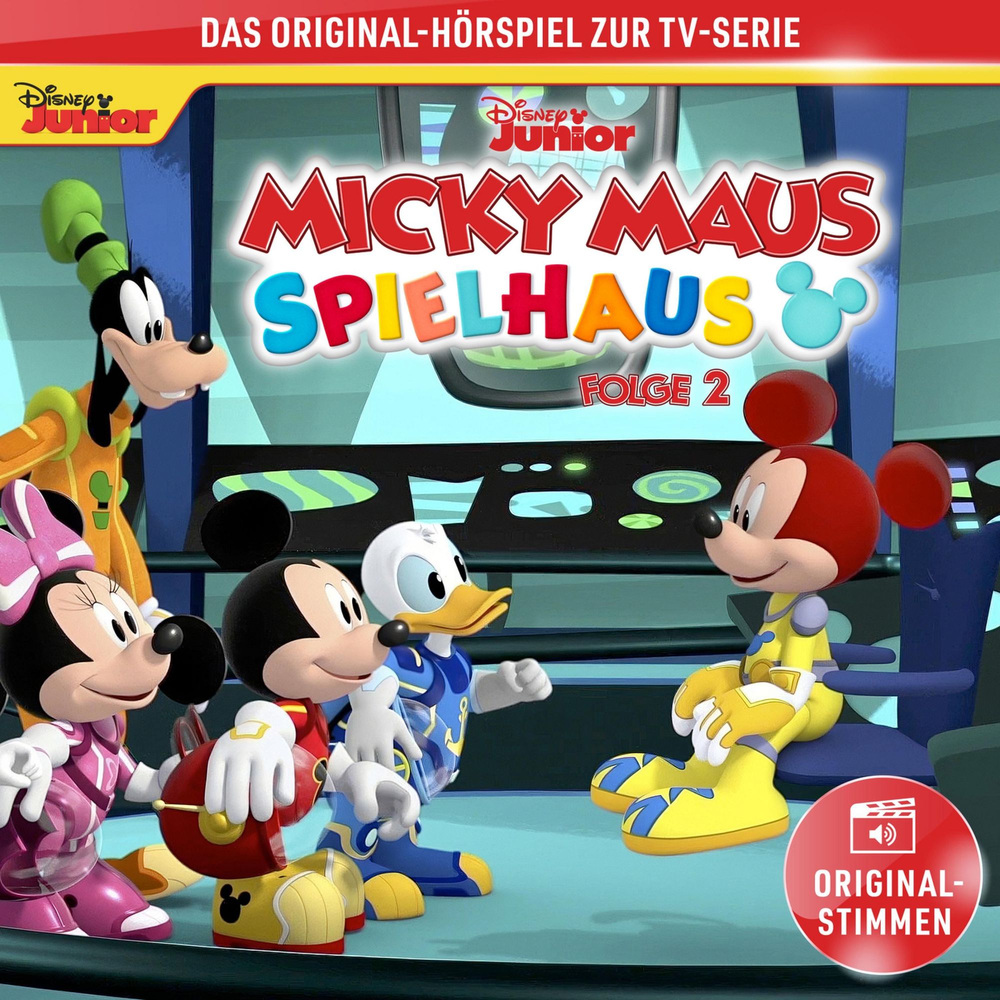Micky Maus Wunderhaus Pete Kunststoff Tischdecke "Micky Maus