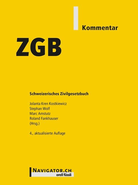 "ZGB Kommentar" online kaufen