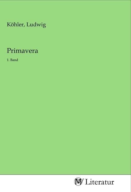 'Primavera' von '' - Buch - '978-3-96874-759-0'