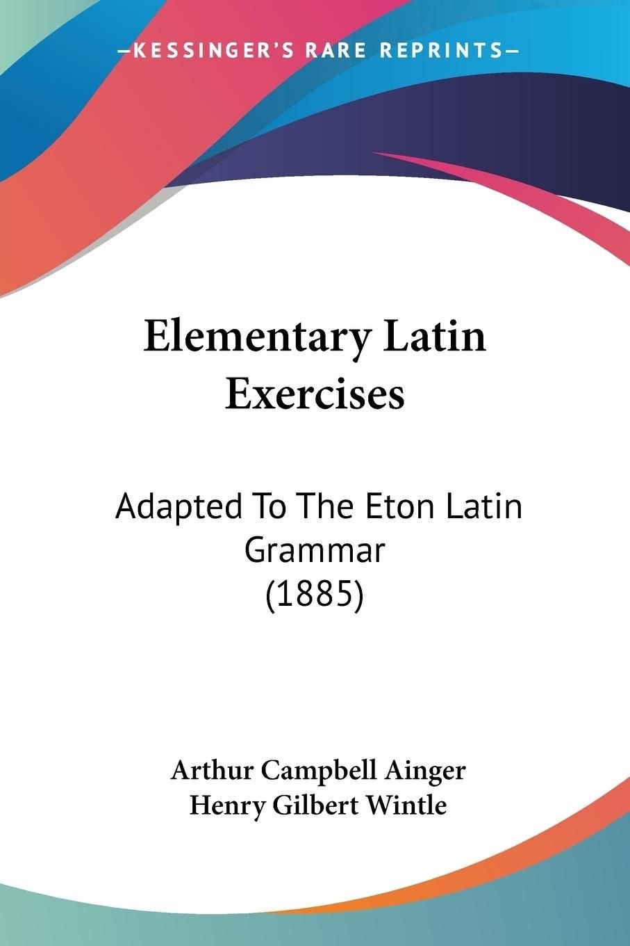 Elementary Latin Exercises - Latein Schulbuch - 978-1-4368-3153-6 | Thalia