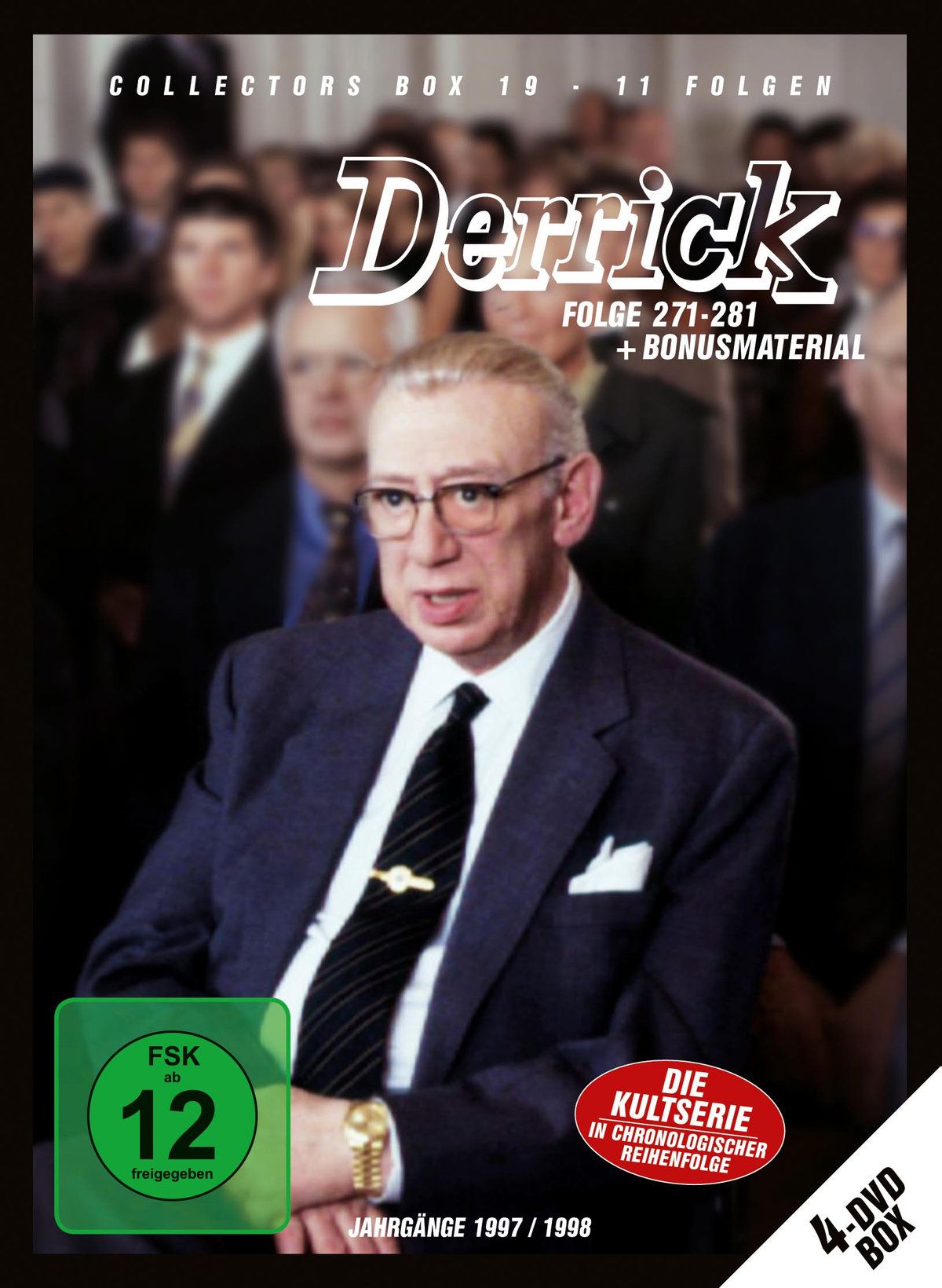 'Derrick Collectors Box 19 (4 DVD/Ep.271-281)' von '' - 'DVD'