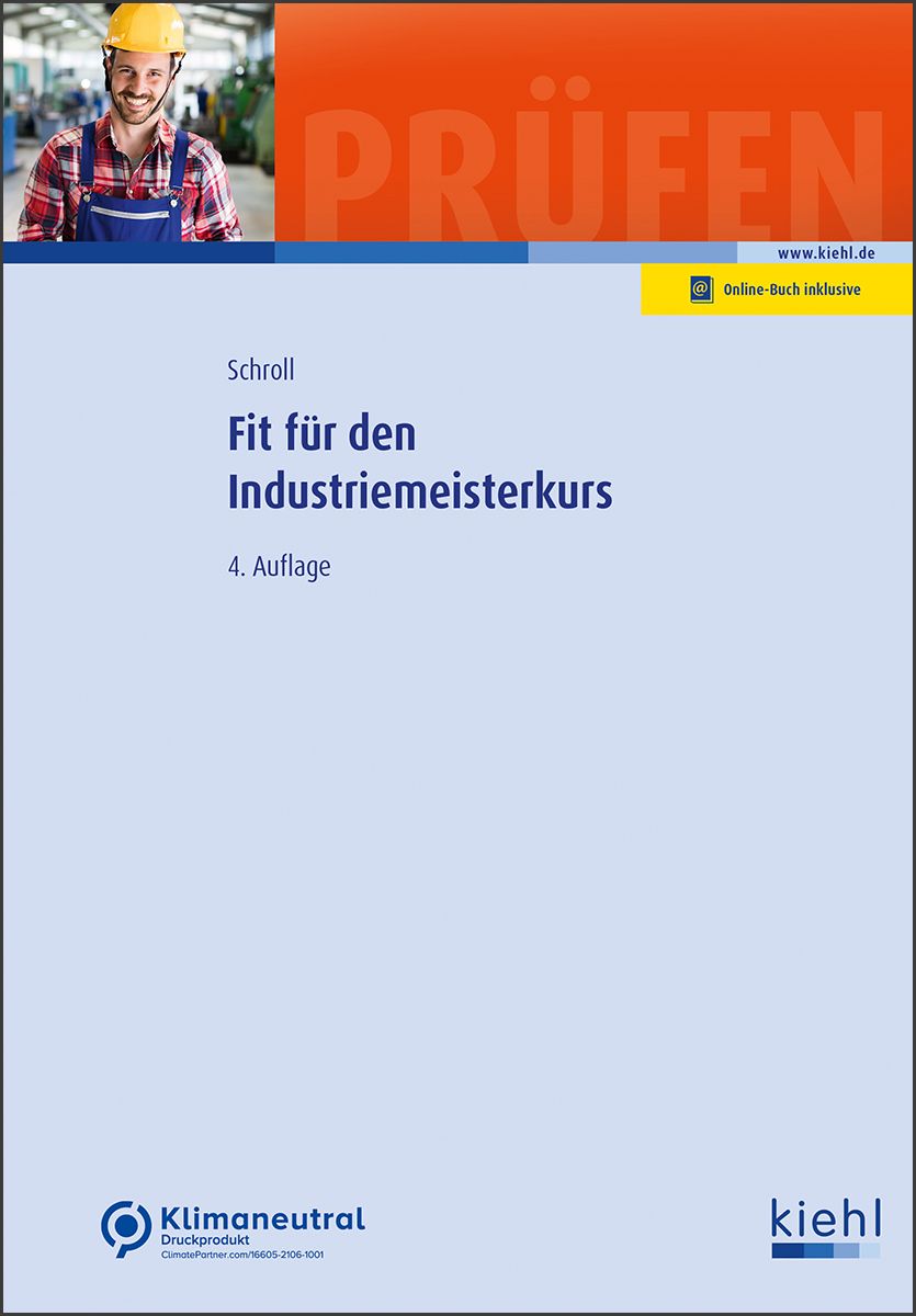 Fit für den Industriemeisterkurs - Meister Schulbuch - 978-3-470-10484 ...