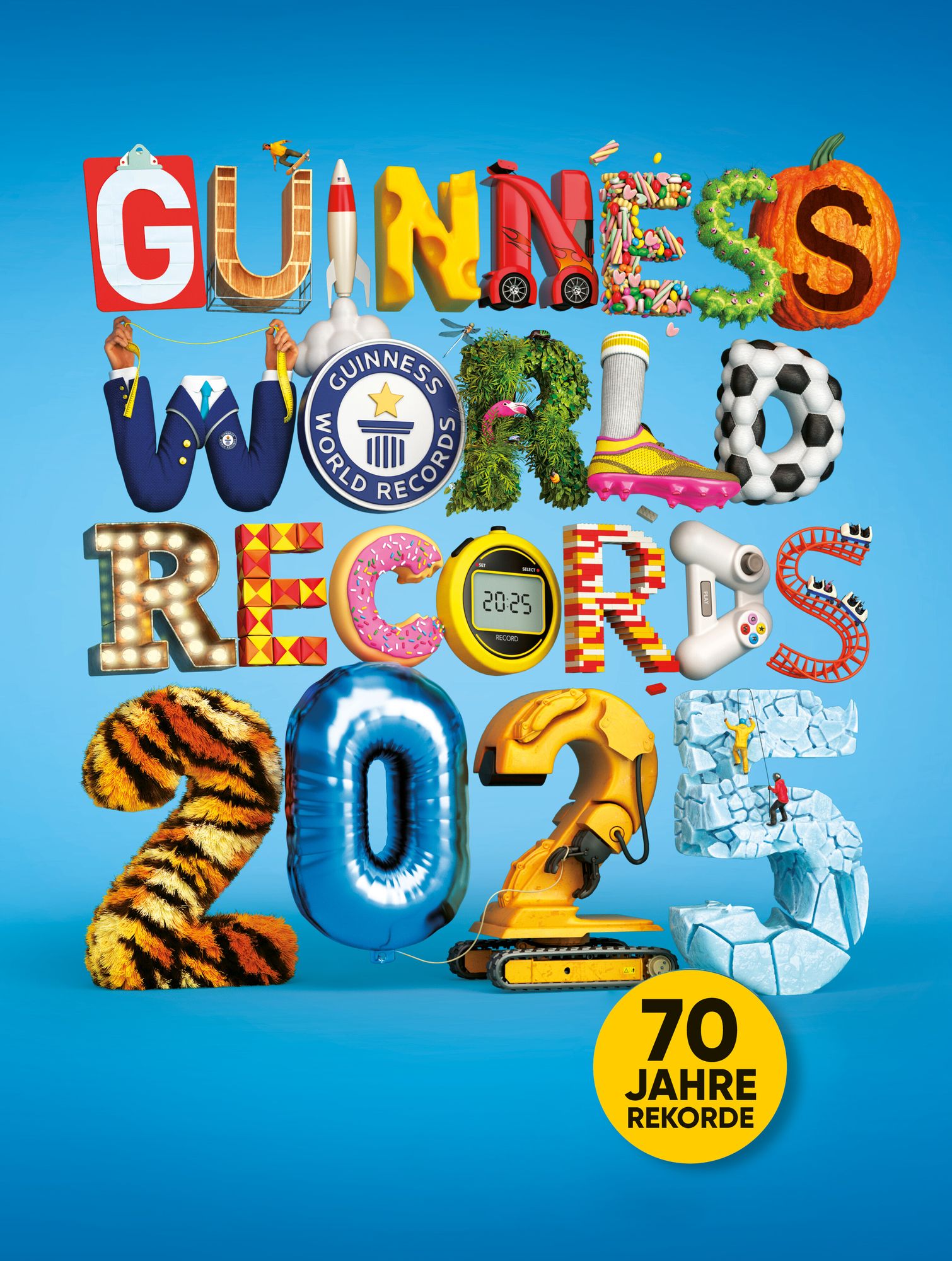 "GUINNESS WORLD RECORDS 2025: Das beliebte Rekorde-Buch für Kinder und ...