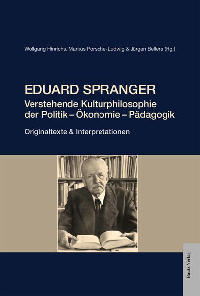 'Eduard Spranger' von '' - Buch - '978-3-88309-851-7'