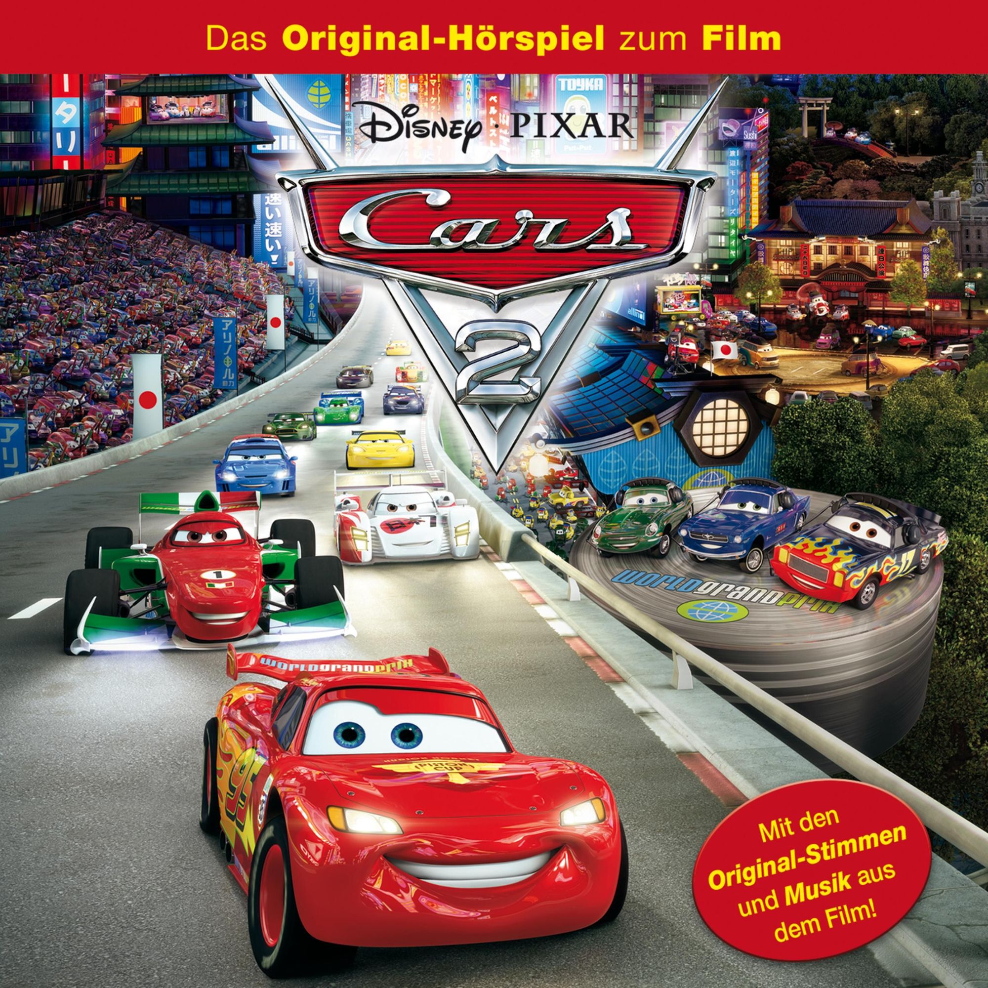 Official Cars 2 Movie Poster