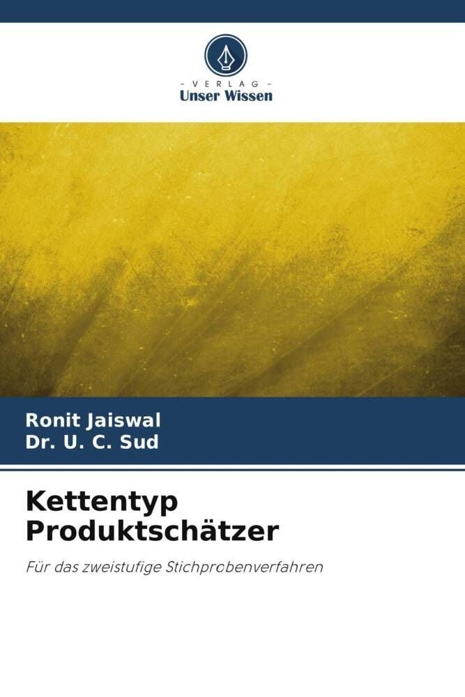 'Kettentyp Produktschätzer' von 'Ronit Jaiswal' - Buch - '978-620-5-68051-3'