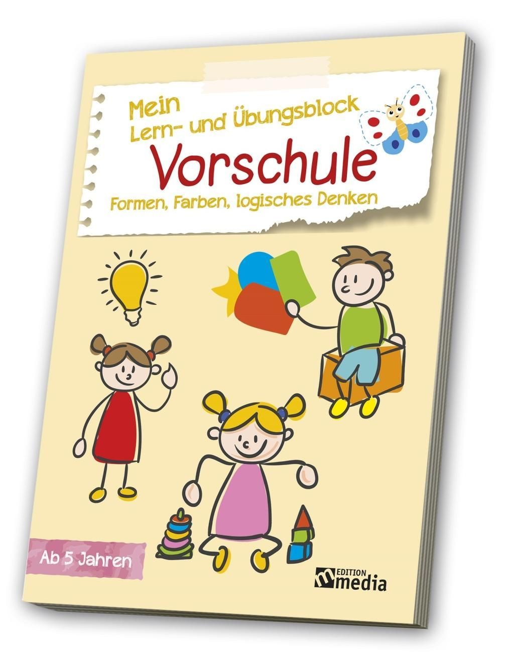 'Mein Lern- & Übungsblock. Vorschule: Formen, Farben, logis' von ...