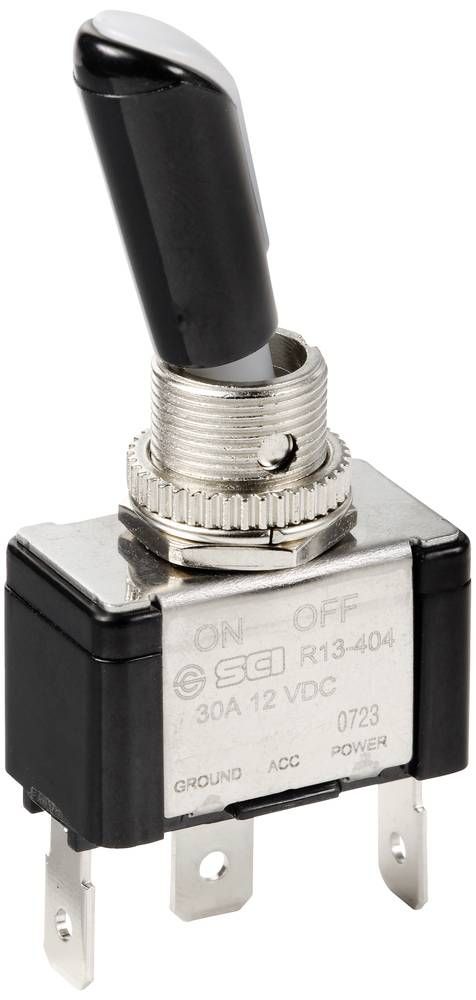 'TRU COMPONENTS TC-11193832 Kippschalter 12 V/DC 30A 1 x Aus/Ein ...