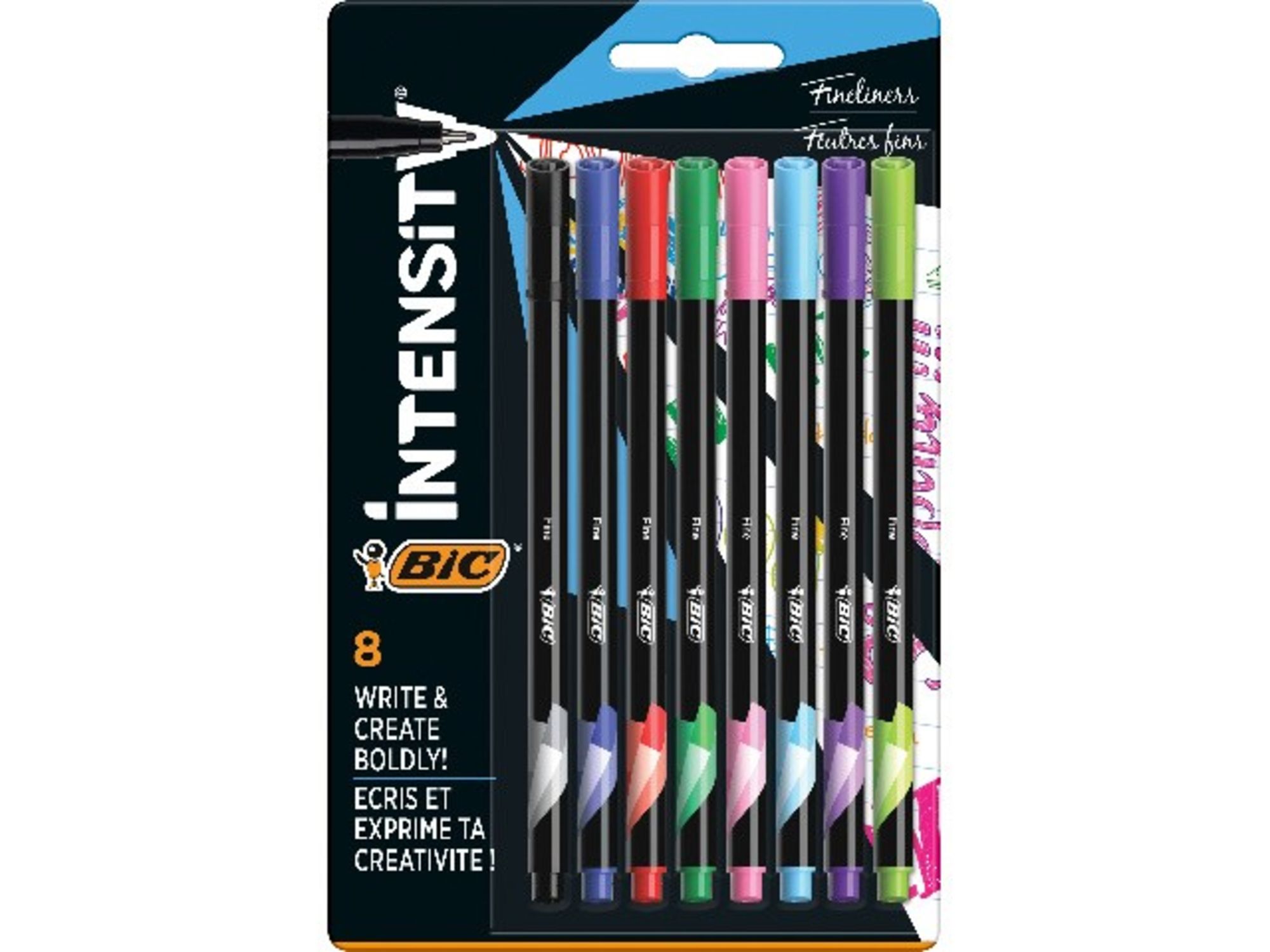 BIC Fineliner Intensity® Fine 8er Set