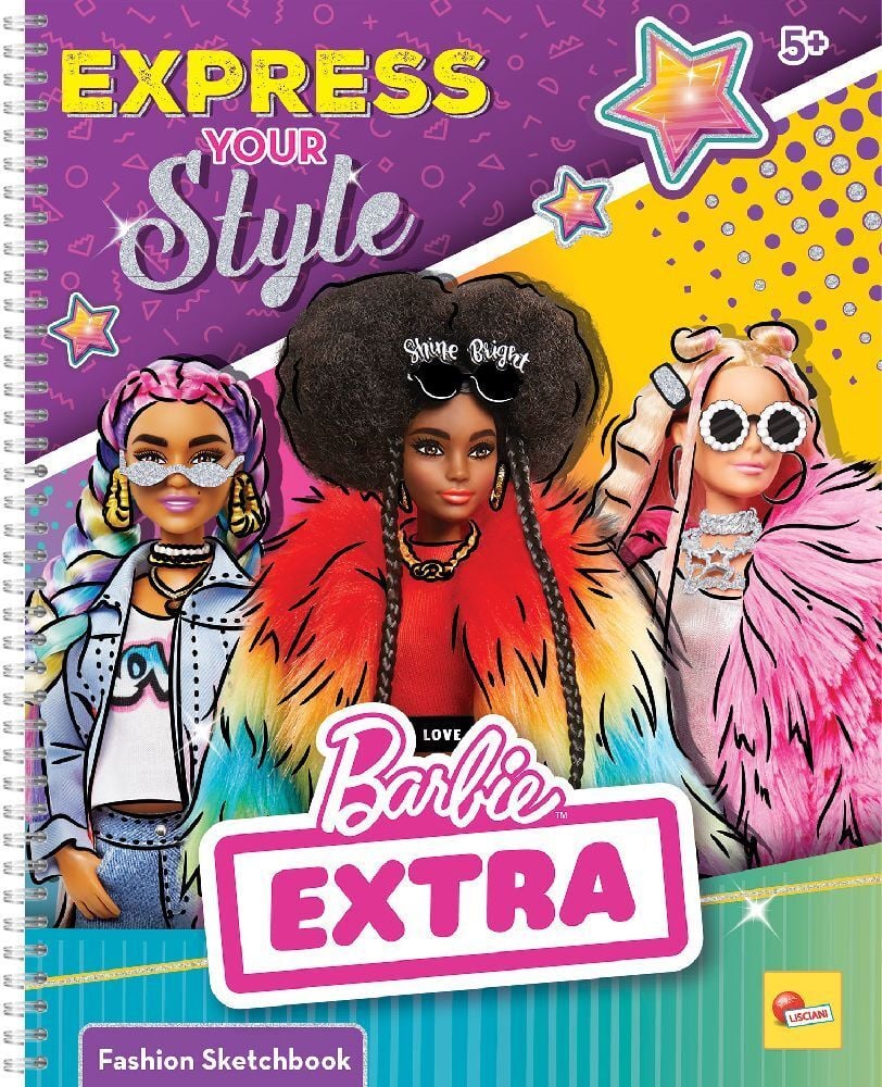 Barbie Sketch Book Express Your Style (In Display of 8 PCS) - Buch | Thalia