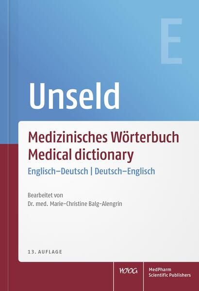 "Medizinisches Wörterbuch | Medical dictionary" online kaufen