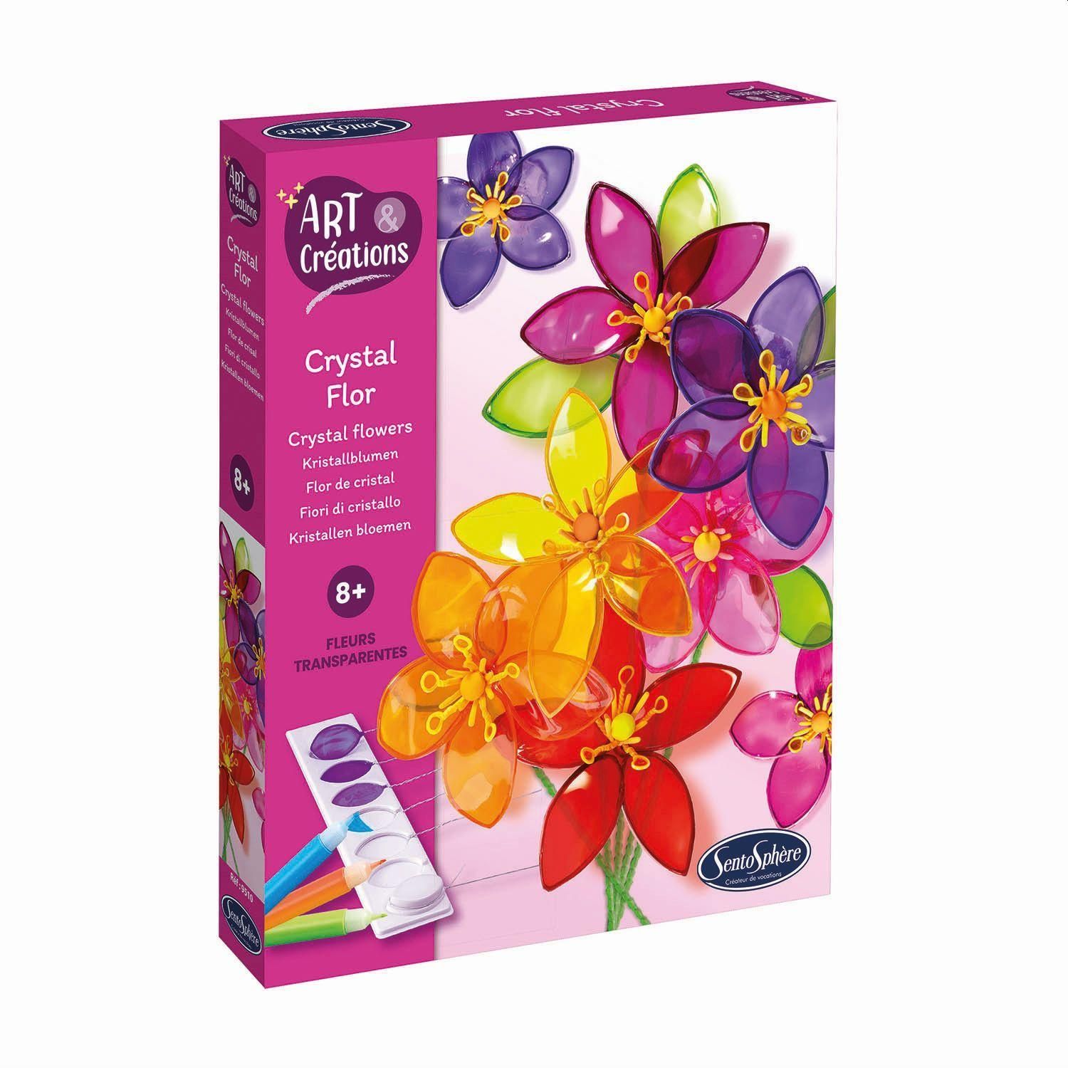 SENTOSPHERE 3909510 - Bastelset Kristallblumen - Bastel-Sets - 3373910095105 | Thalia