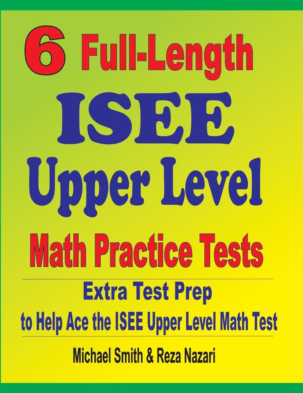 '6 Full-Length ISEE Upper Level Math Practice Tests' - 'Mathematik ...