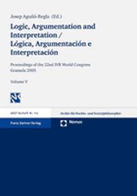 'Logic, Argumentation and Interpretation / Lógica, Argumentación e Interpretación' von 'Josep ...
