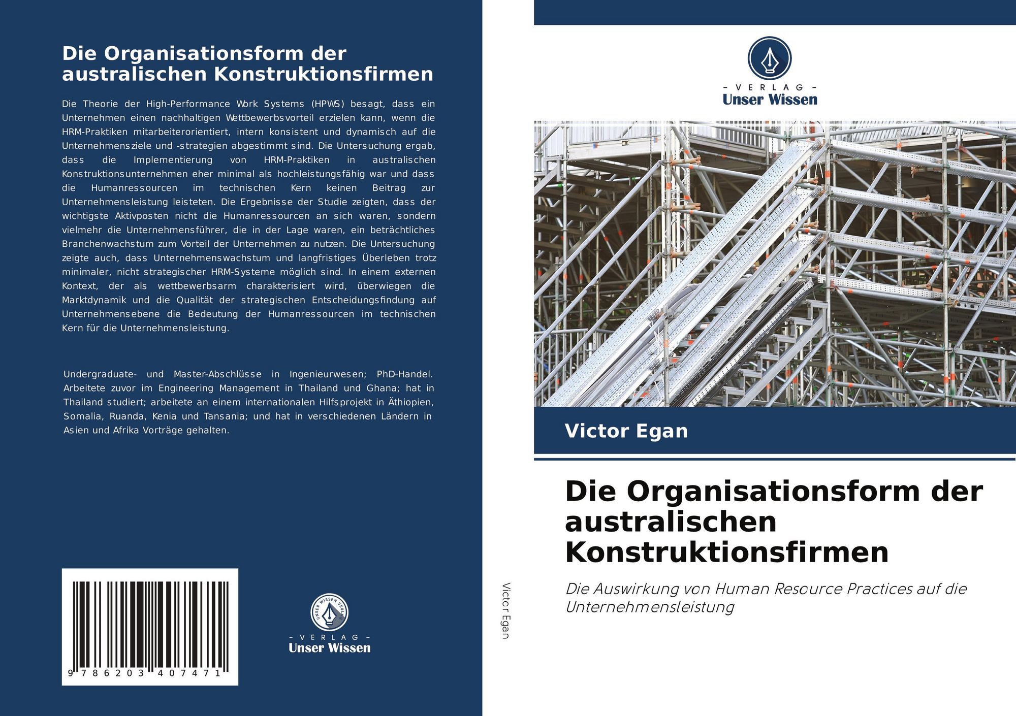 'Die Organisationsform der australischen Konstruktionsfirmen' von ...