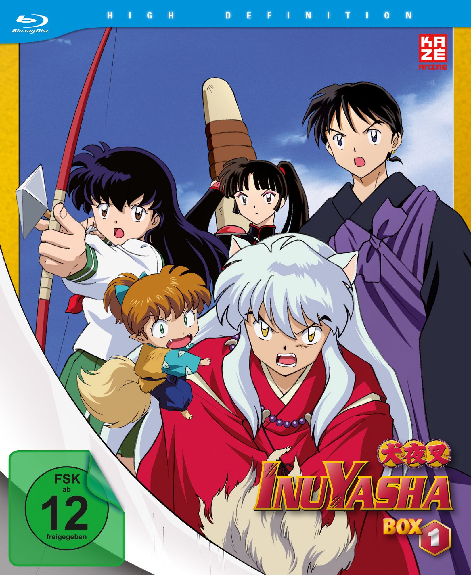 'InuYasha - TV-Serie - Box 1 [4 Blu-rays]' von 'Aoki Yasunao' - 'Blu-ray'