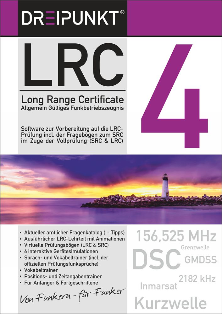 'Long Range Certificate (LRC)' - 'Sport' Software