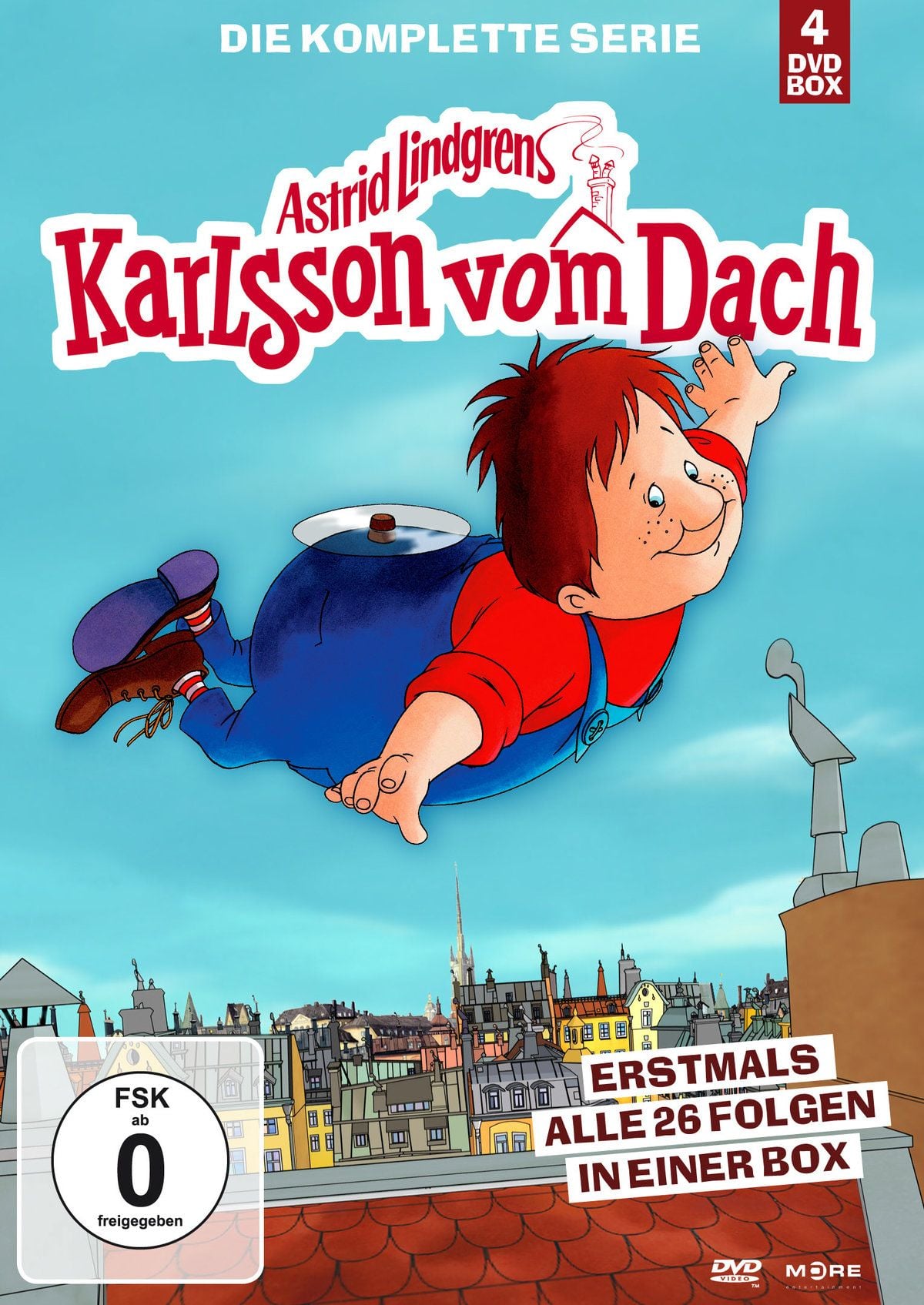 Karlsson Vom Dach Die Komplette Serie 4 Dvds Von Vibeke Idsøe Dvd