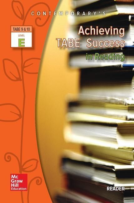 'Achieving Tabe Success in Reading, Level E Reader' - 'Nach Schulform ...