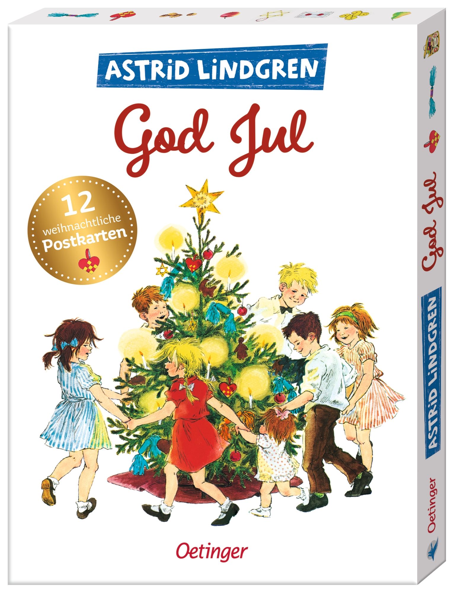 "Astrid Lindgren. God Jul. 12 wunderschöne Weihnachtskarten zum ...