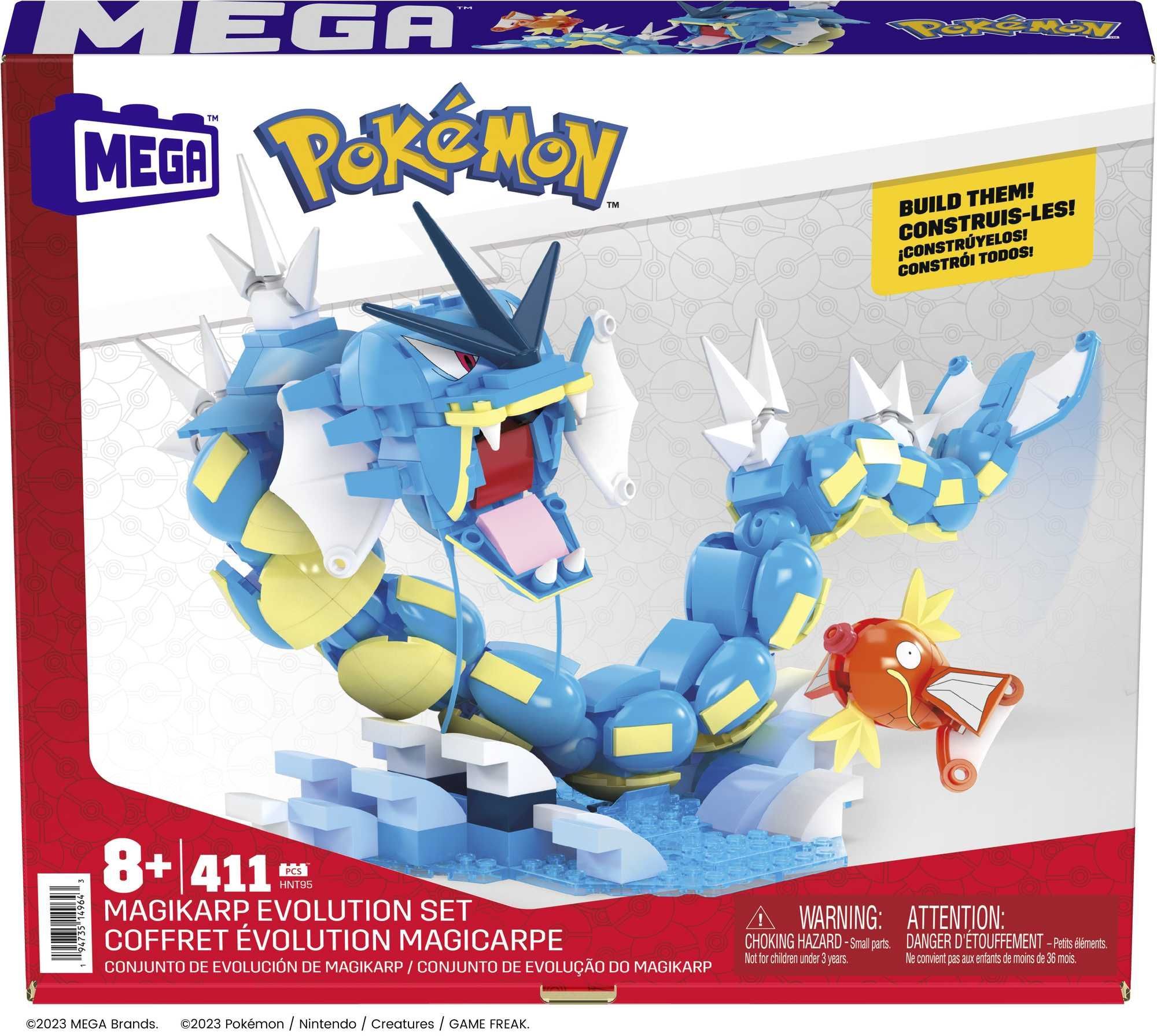 'Mega Bloks - Pokémon Magikarp Evolution Set' kaufen - Spielwaren