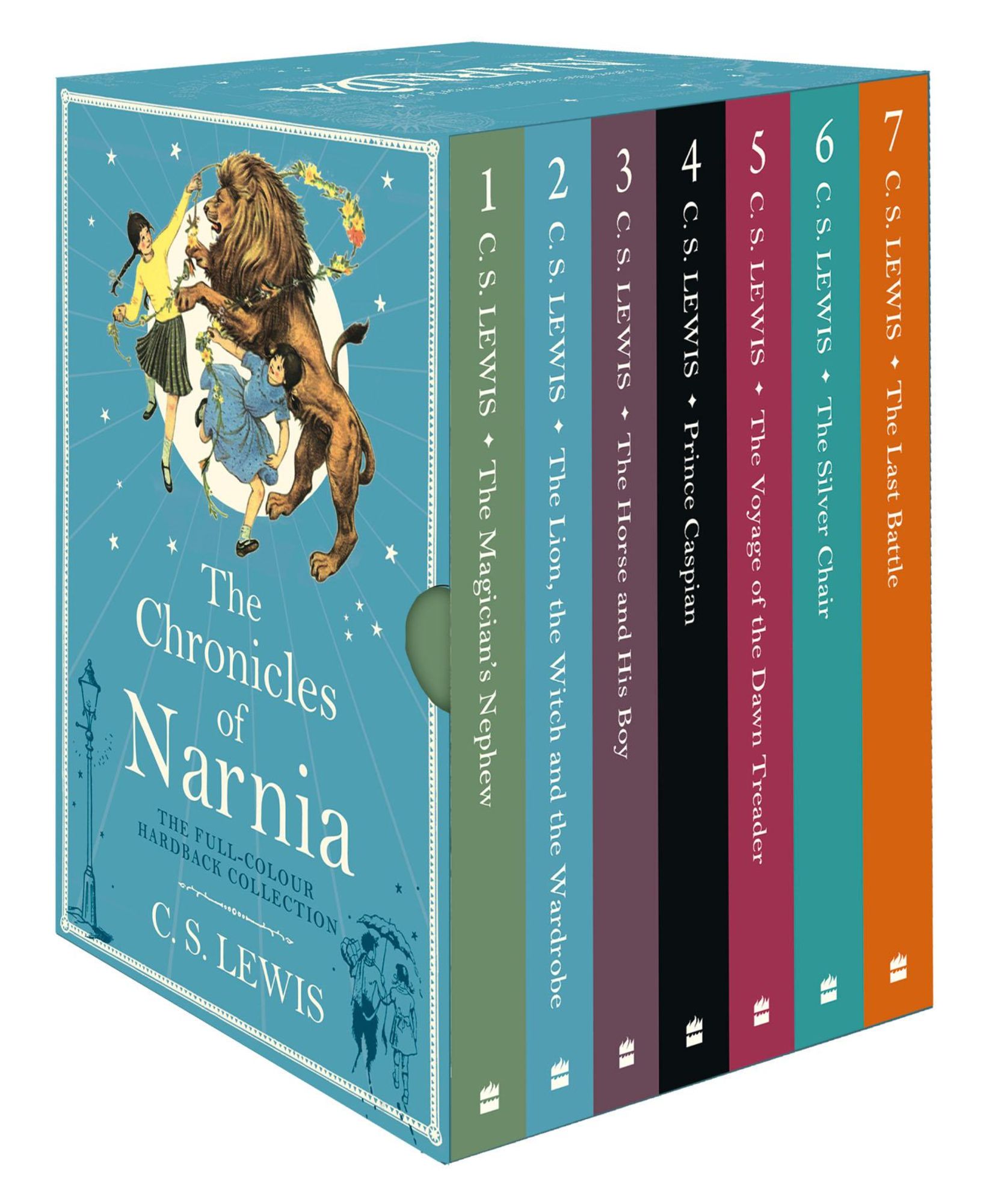 The Chronicles Of Narnia Book Set 17 Cs Lewis 1970 1st Lot Of 7