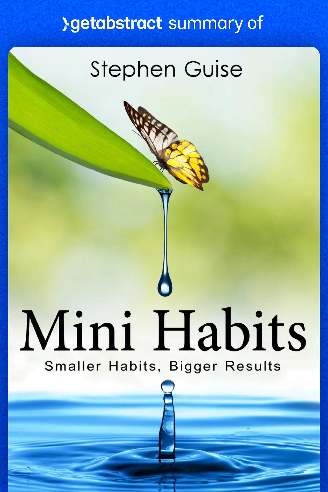 Summary of Mini Habits by Stephen Guise - eBook | Thalia