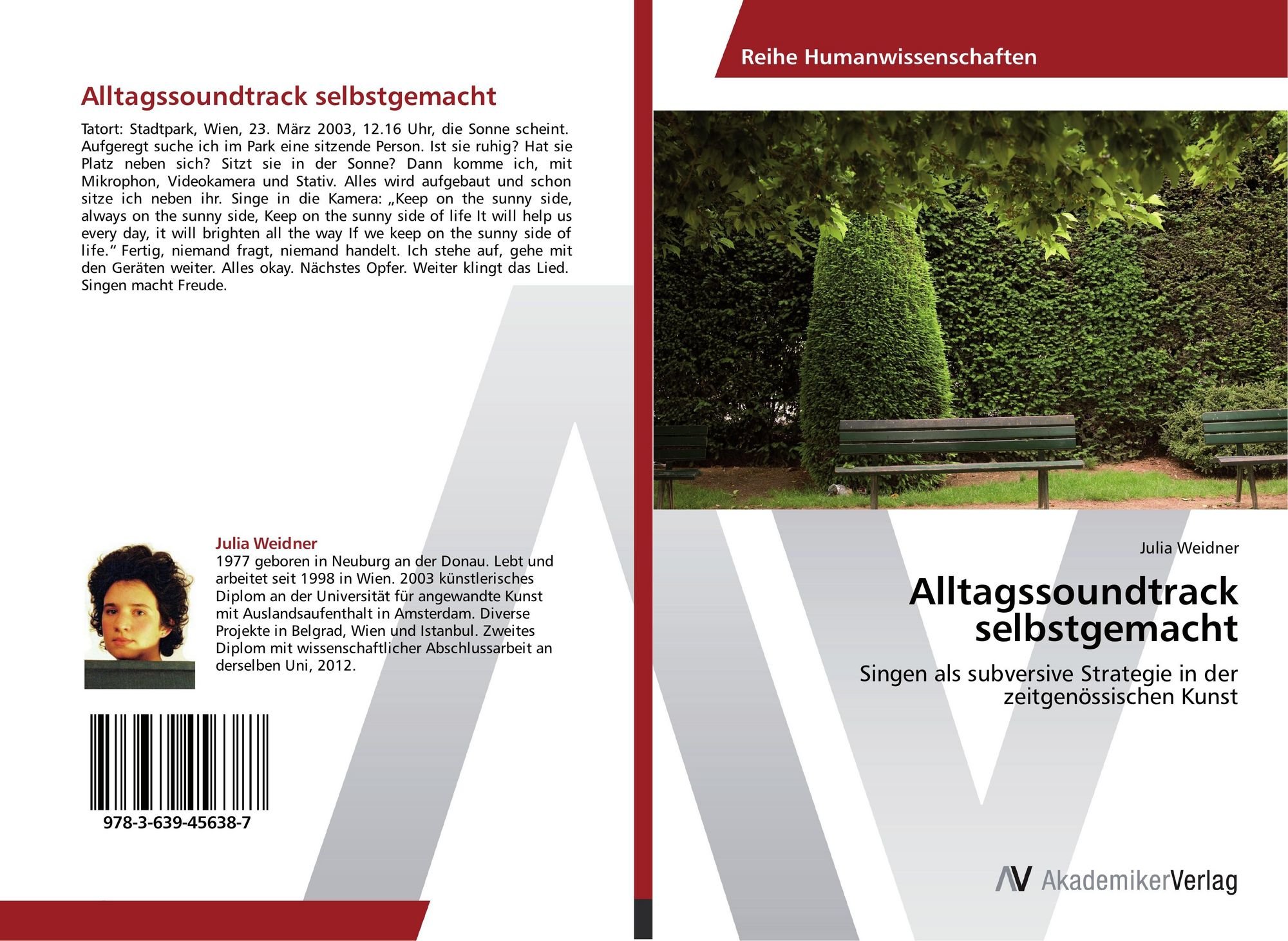 'Alltagssoundtrack selbstgemacht' von 'Julia Weidner' - Buch - '978-3-639-45638-7'