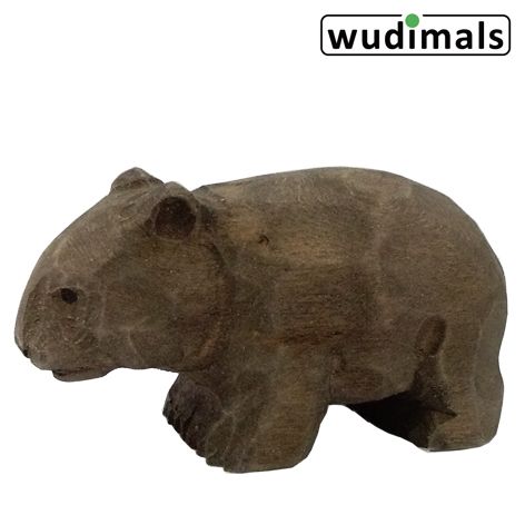 'Wudimals A040710 - Wombat, Wombat, handgeschnitzt aus Holz' kaufen ...