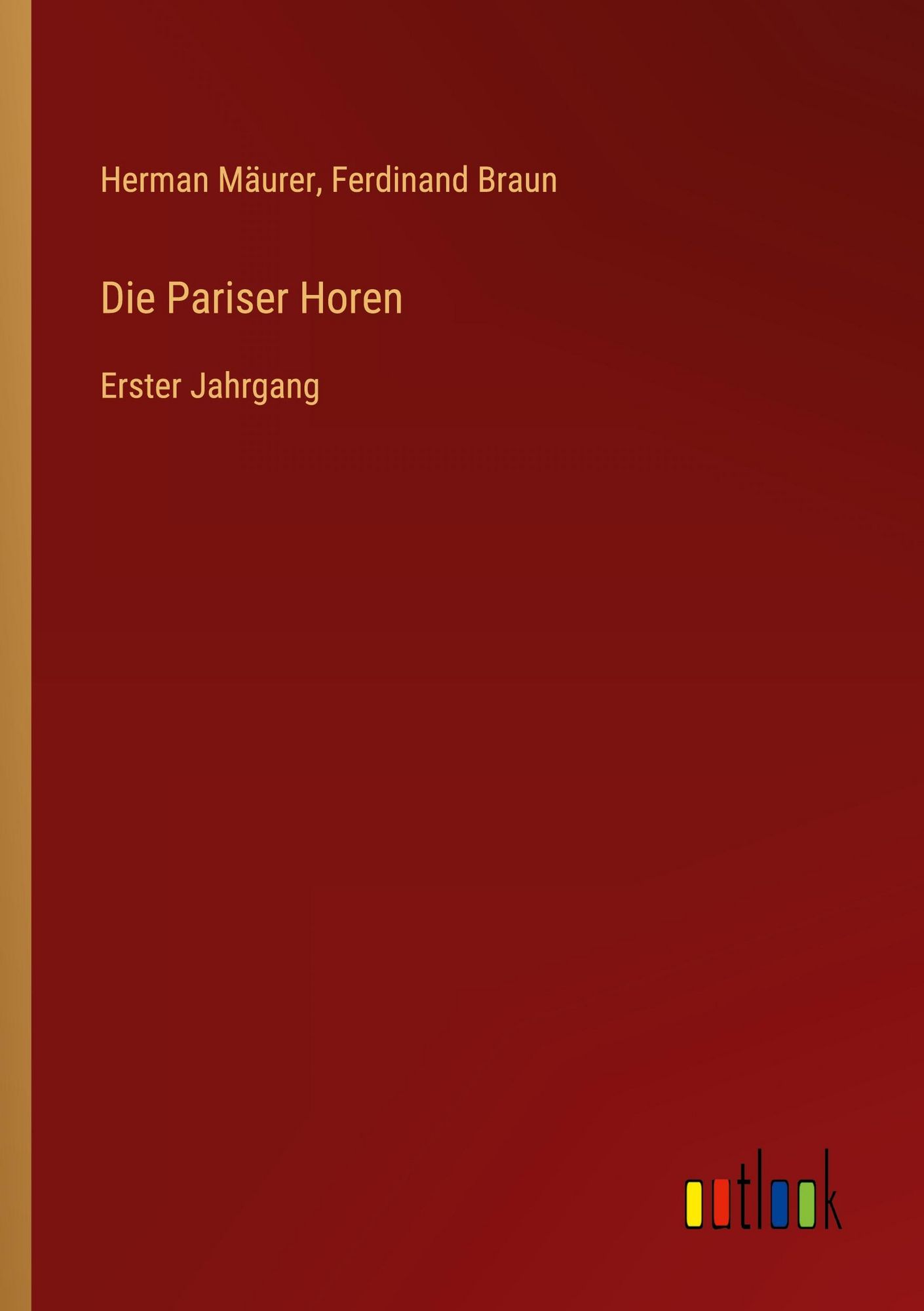 "Die Pariser Horen" online kaufen