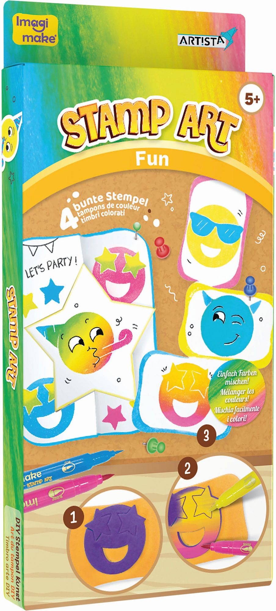 Kinder Stempel Smiley - Stempeln & Stanzen - 7640250150341 | Thalia