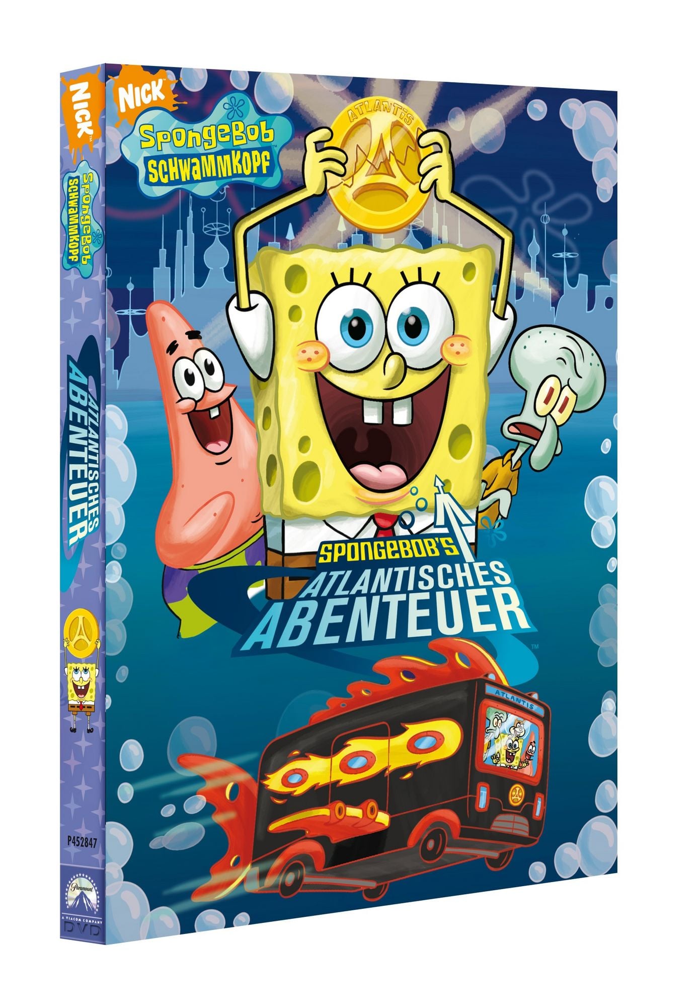 Spongebob Atlantide Squarepantis Dvd SpongeBob SquarePants SpongeBob