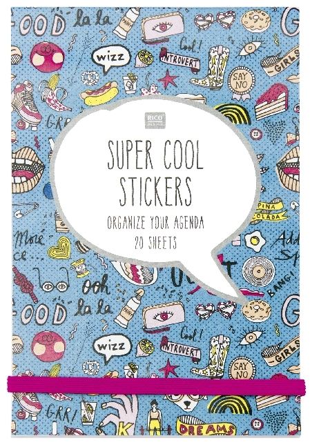 Stickerbuch Magical Summer, blau - Sticker - 4051271389307 | Thalia