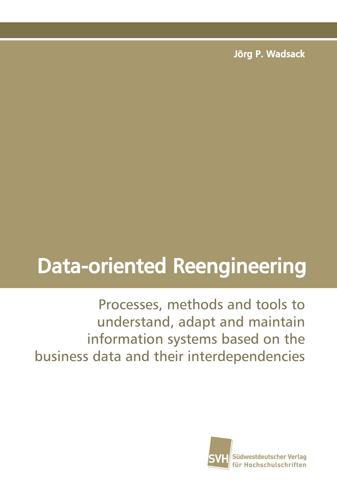 "Data-oriented Reengineering" online kaufen | Thalia