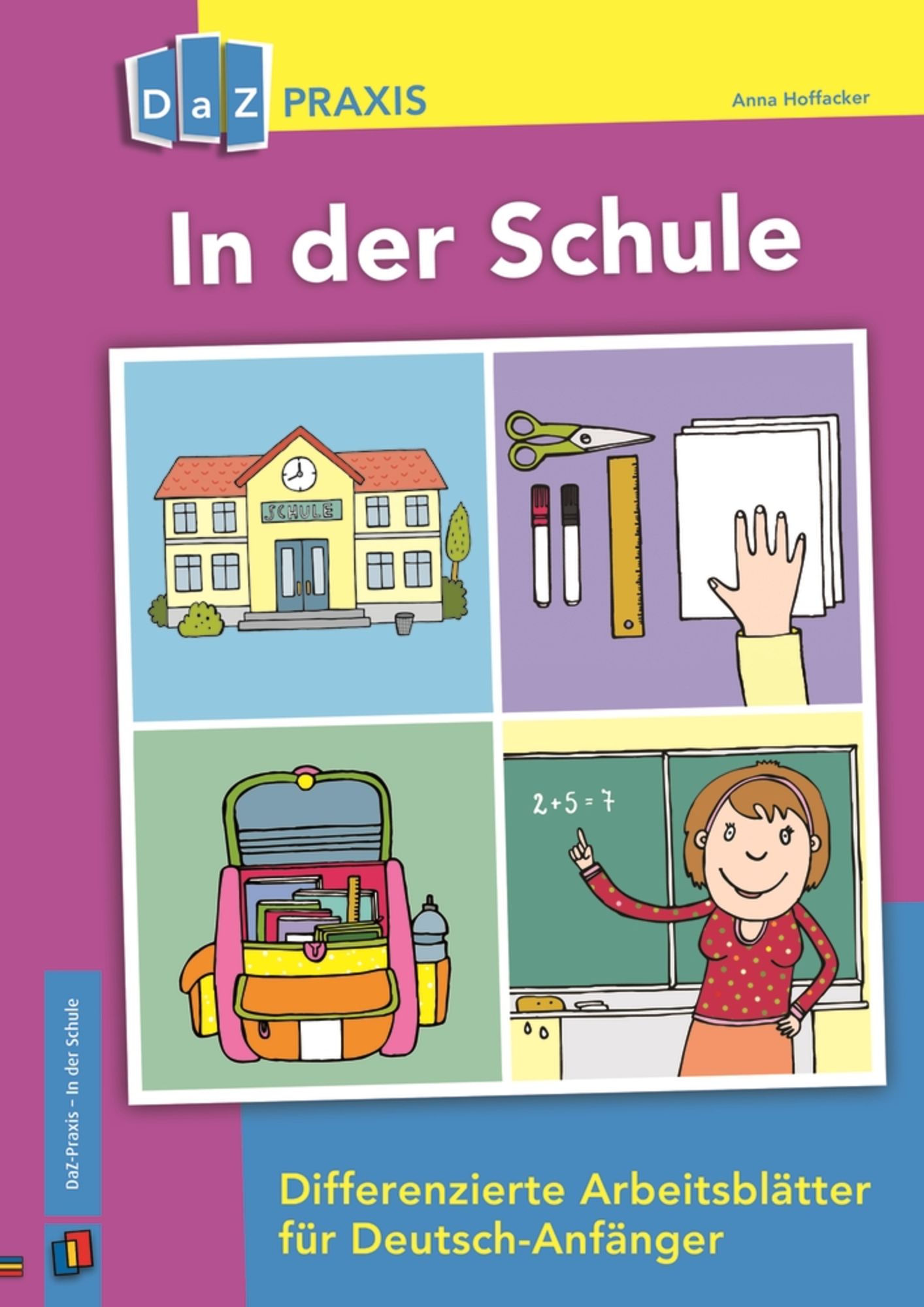 In der Schule - Differenzierte Arbeitsblätter für Deutsch-Anfänger ...