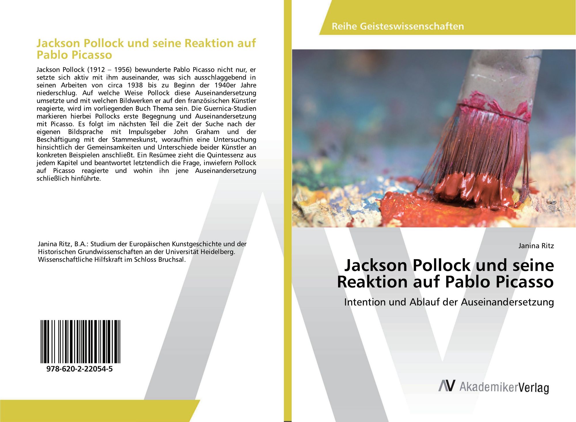 "Jackson Pollock und seine Reaktion auf Pablo Picasso" online kaufen ...