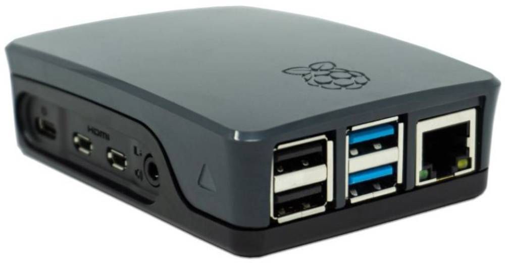 'Raspberry Pi® SBC-Gehäuse Geeignet für: 5 B Schwarz online bestellen