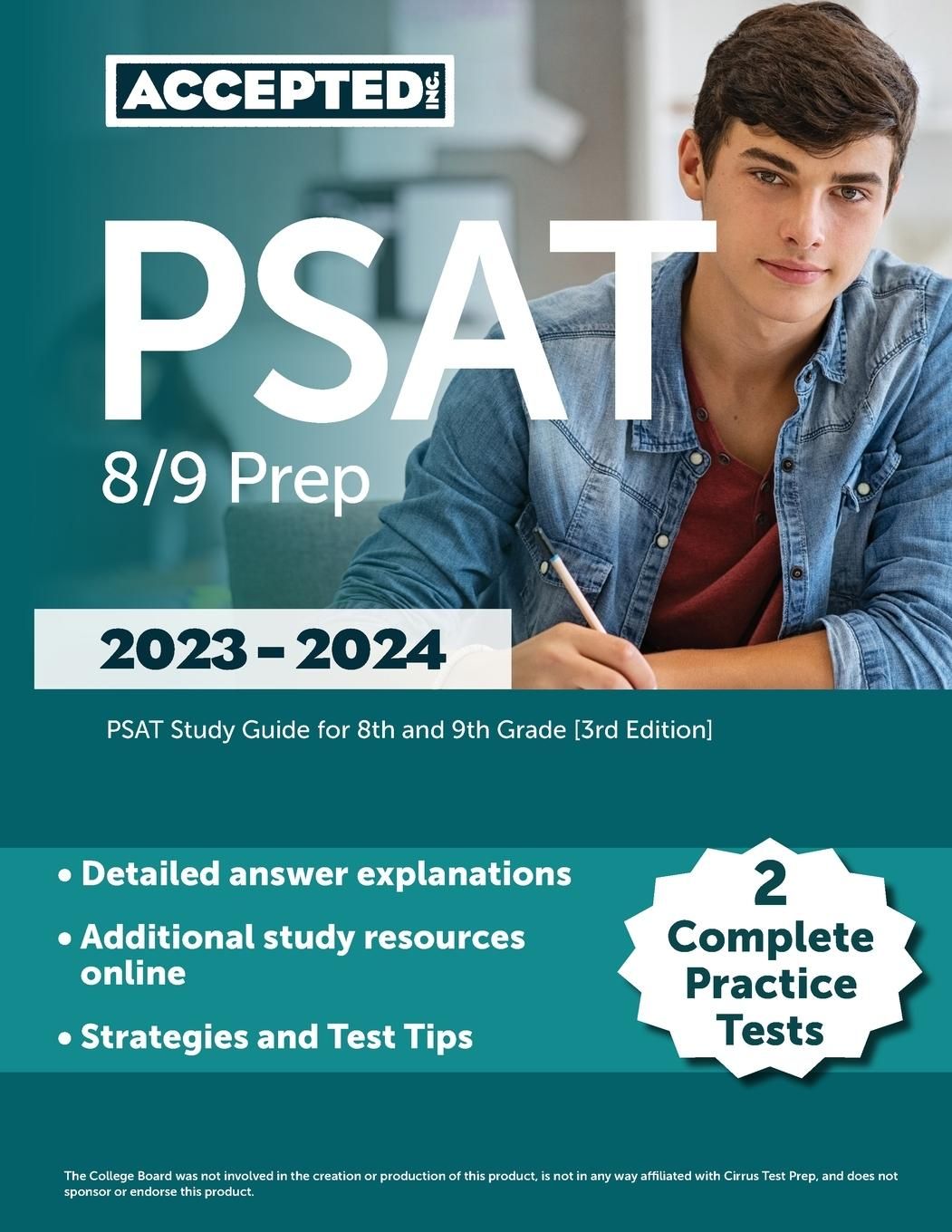 'PSAT 8/9 Prep 2023-2024' - 'Nach Schulform' Schulbuch - '978-1-63798-316-4'