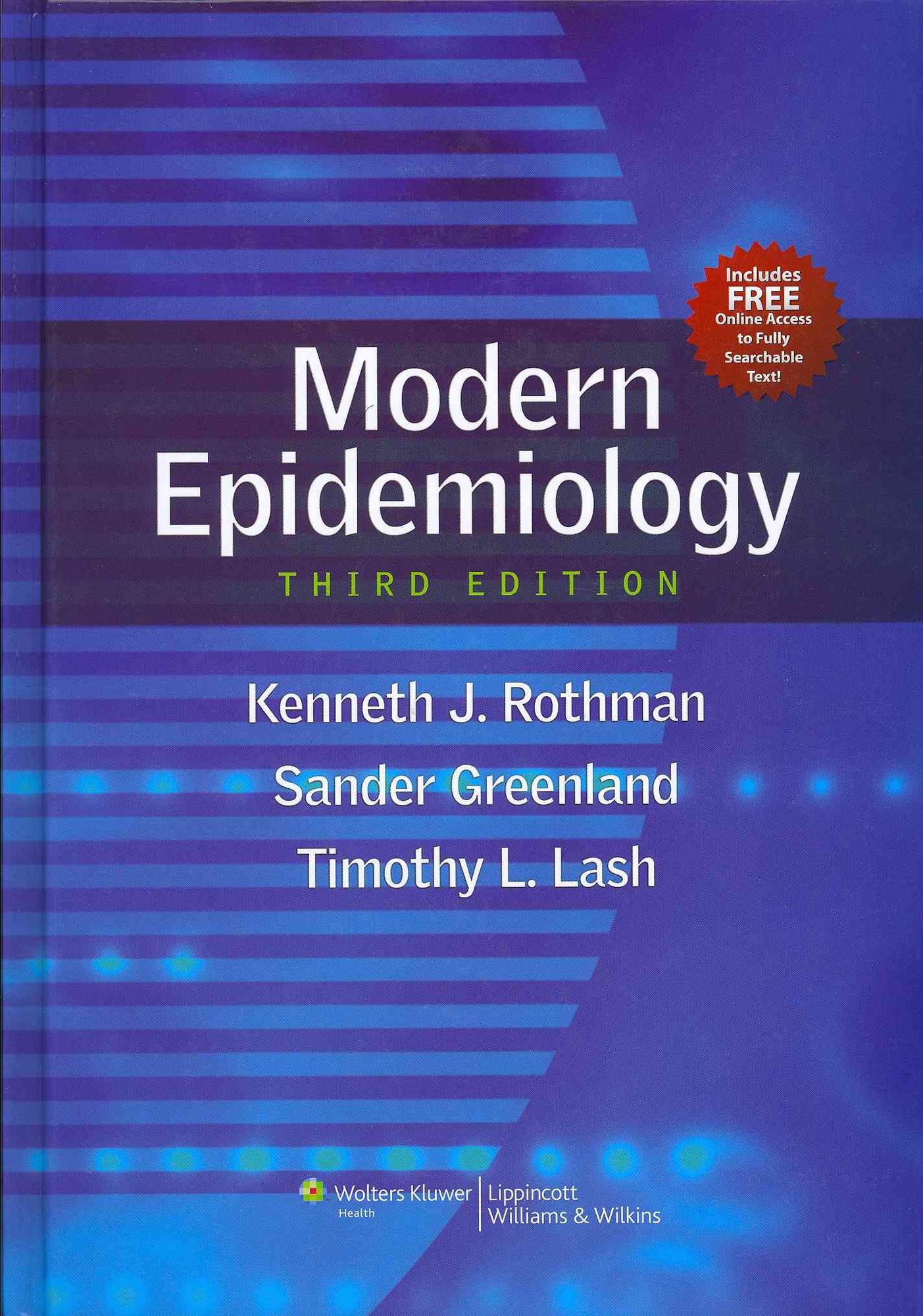 Rothman, K: Modern Epidemiology von Kenneth J. Rothman, Sander ...