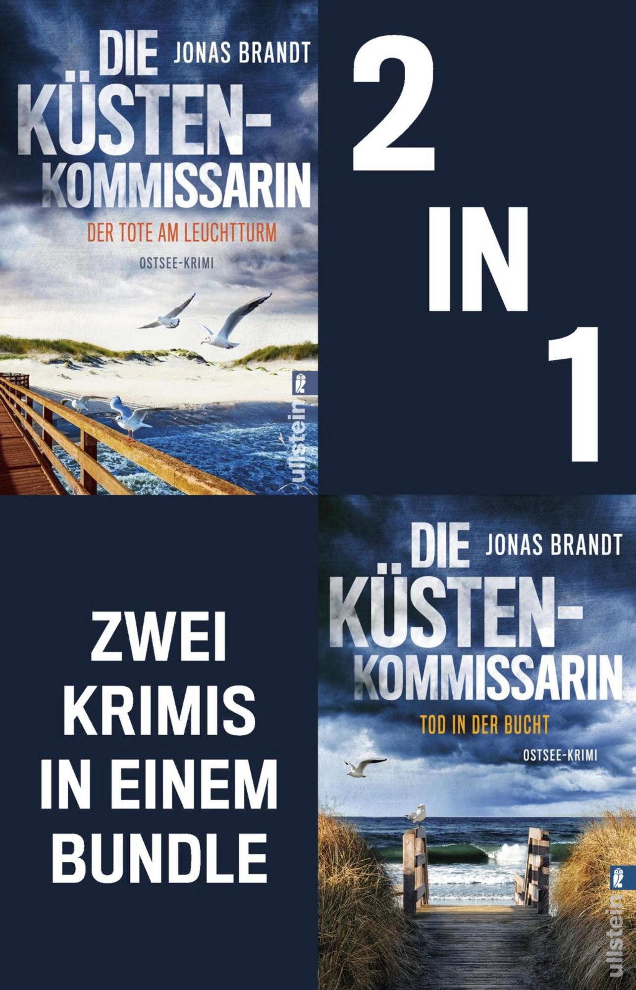'Die Küstenkommissarin Band 1+2' von 'Jonas Brandt' - eBook