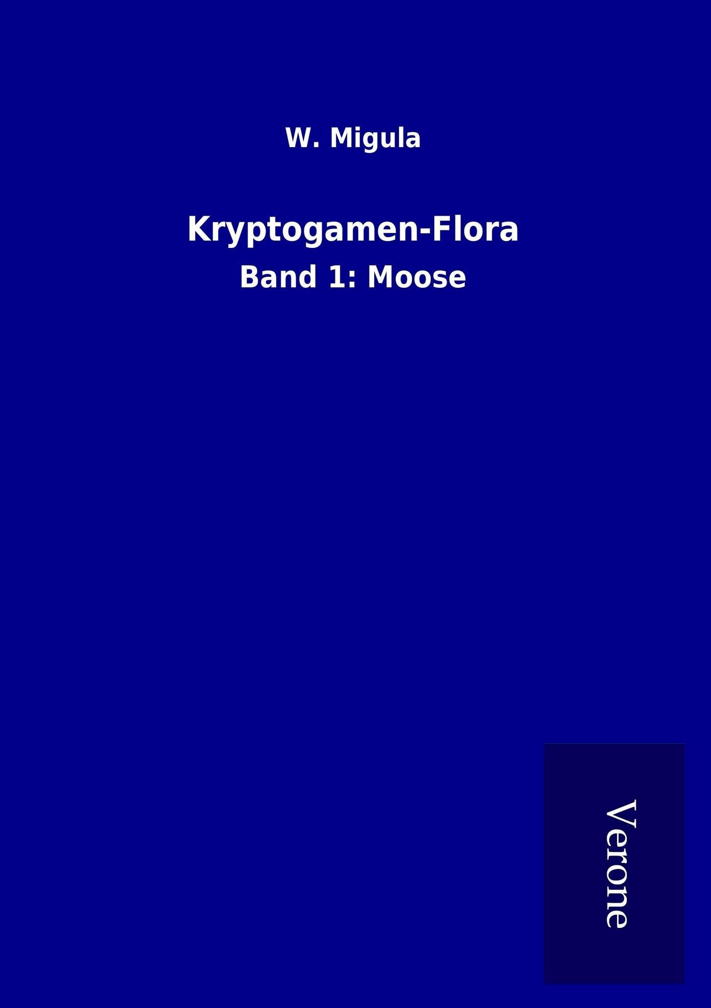 'Kryptogamen-Flora' von 'W. Migula' - Buch