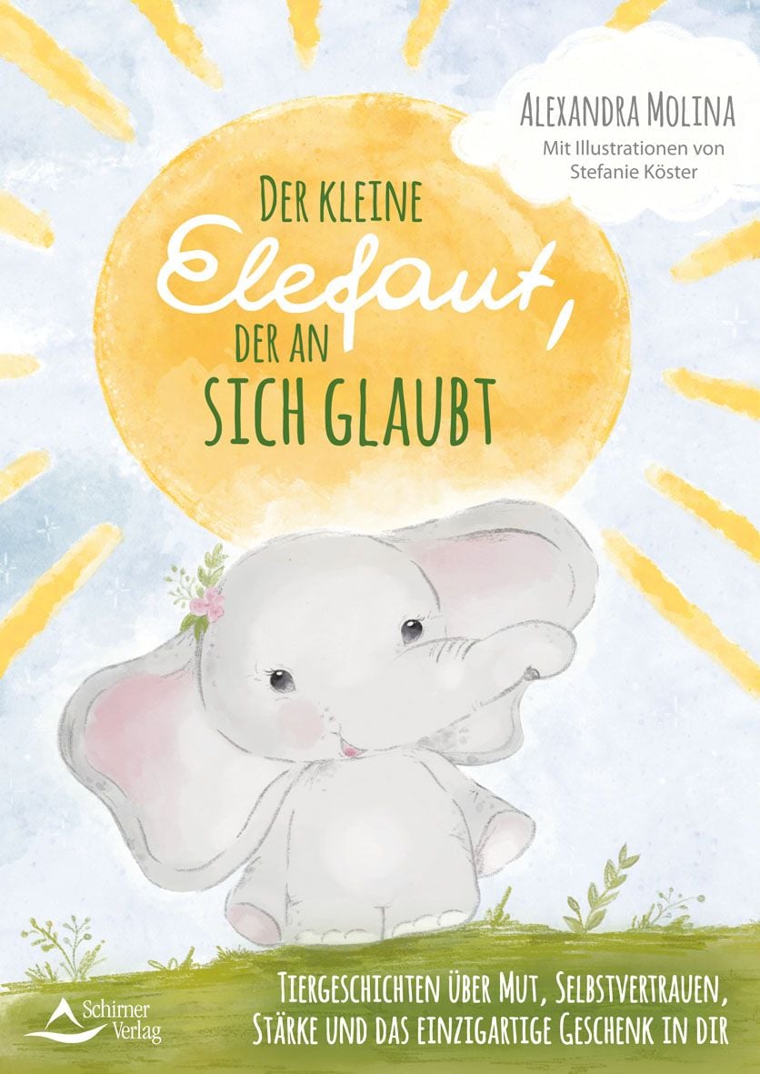 'Der kleine Elefant, der an sich glaubt' von 'Alexandra Molina' - Buch - '978-3-8434-1465-4'