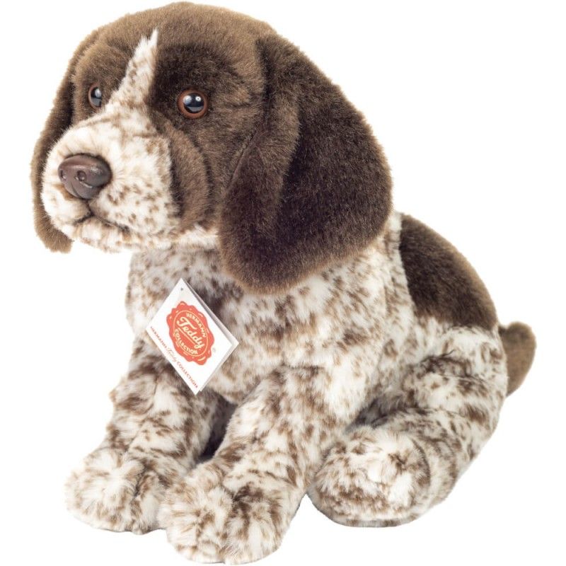 'Teddy Hermann 91968 - Deutsch Drahthaar Welpe, 30 cm, Hund, Plüschtier ...