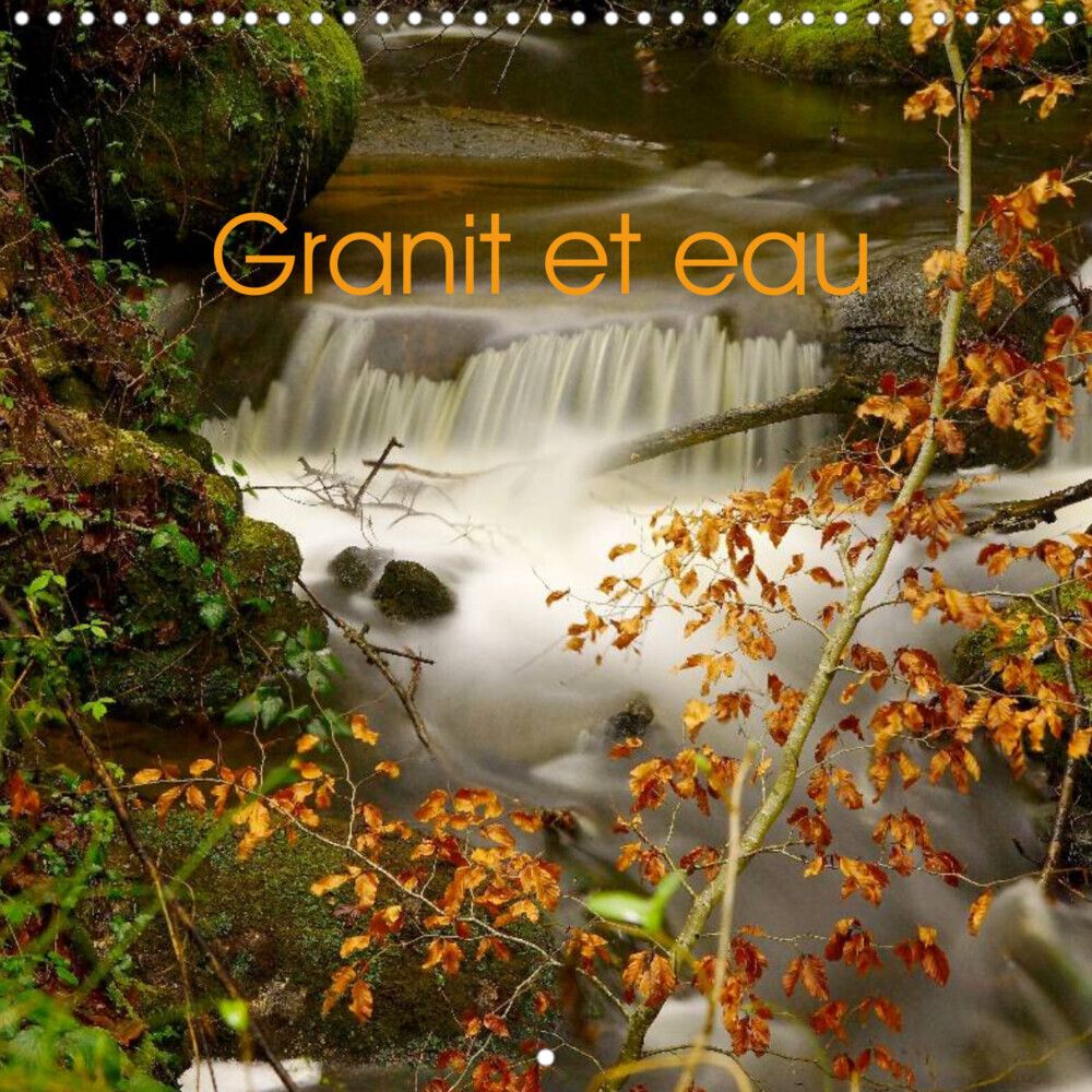 'Granit et eau (Calendrier mural 2023 300 × 300 mm Square)' - 'Kalender'