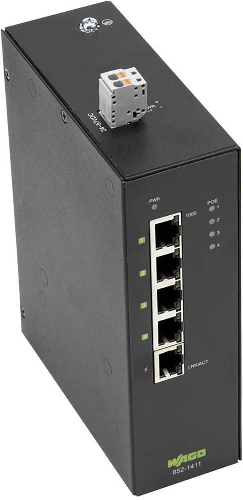 WAGO 852-1411 Industrial Ethernet Switch online bestellen | Thalia
