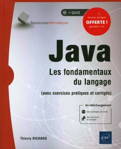 'Java : les fondamentaux du langage' von '' - 'Taschenbuch' - '978-2 ...