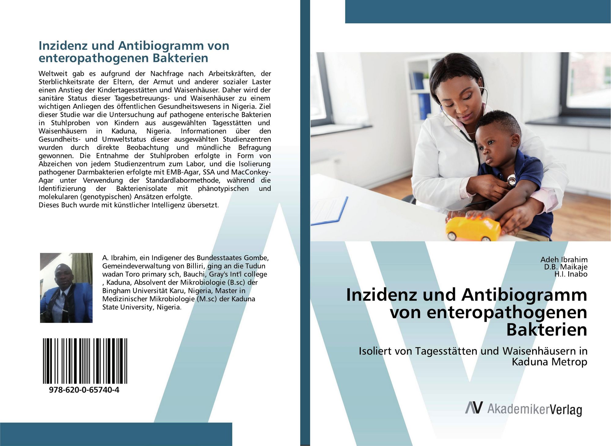 'Inzidenz und Antibiogramm von enteropathogenen Bakterien' von 'Adeh Ibrahim' - Buch - '978-620 ...